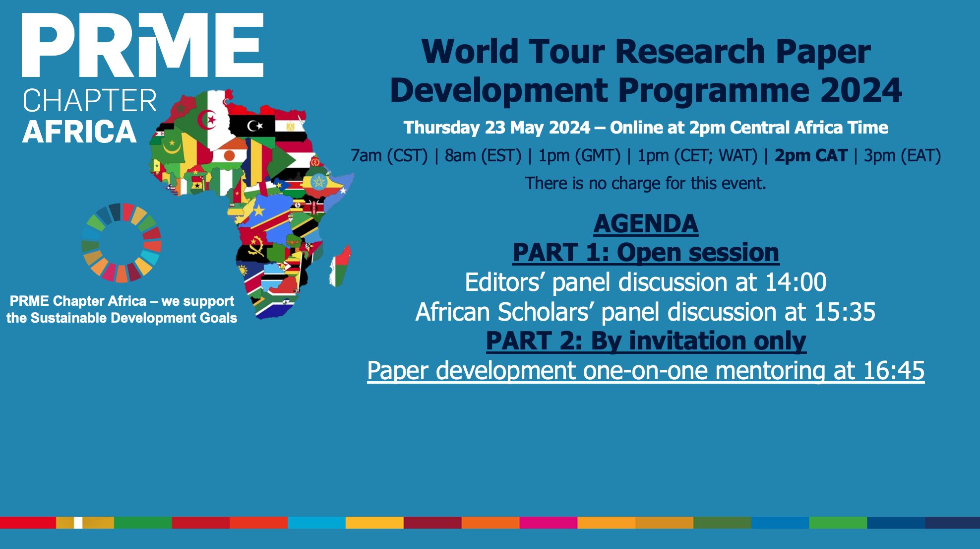 23 May – PRME World Tour: Research Paper Development Workshop – Africa ...